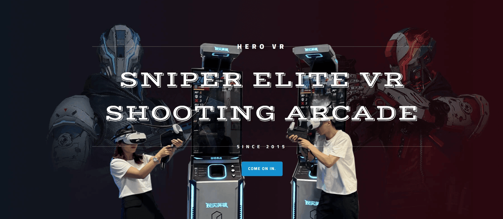 VR Sniper Shooting Arcade – Levao Games – VR AR Machines